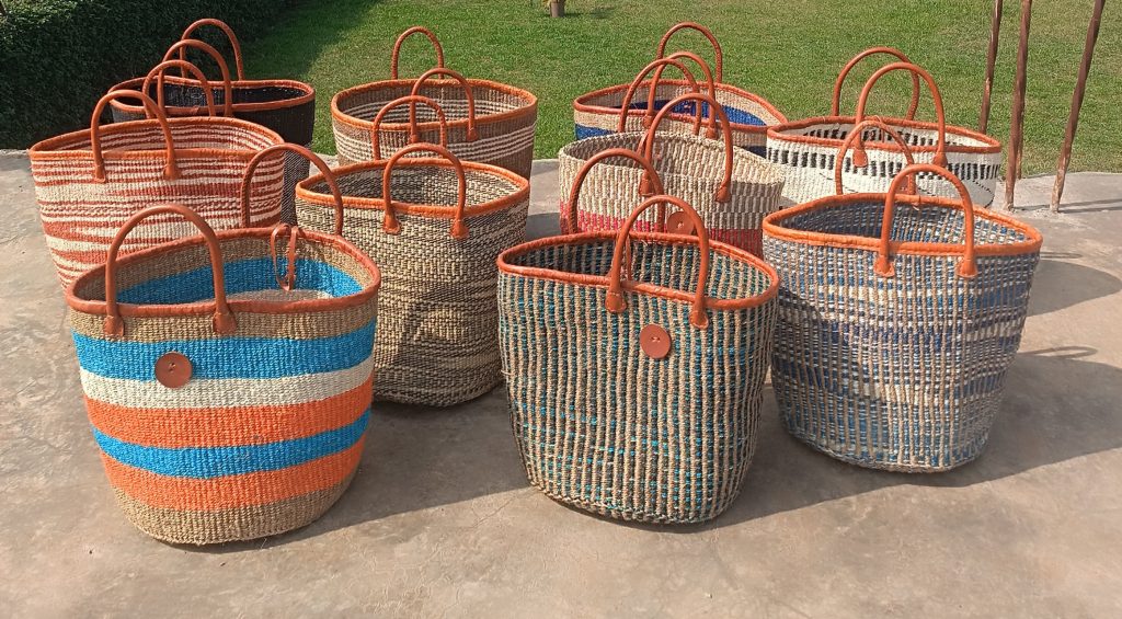 Sisal Shopping Basket - Baskets Kenya